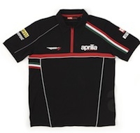 Aprilia : voici le polo paddock Racing 2012