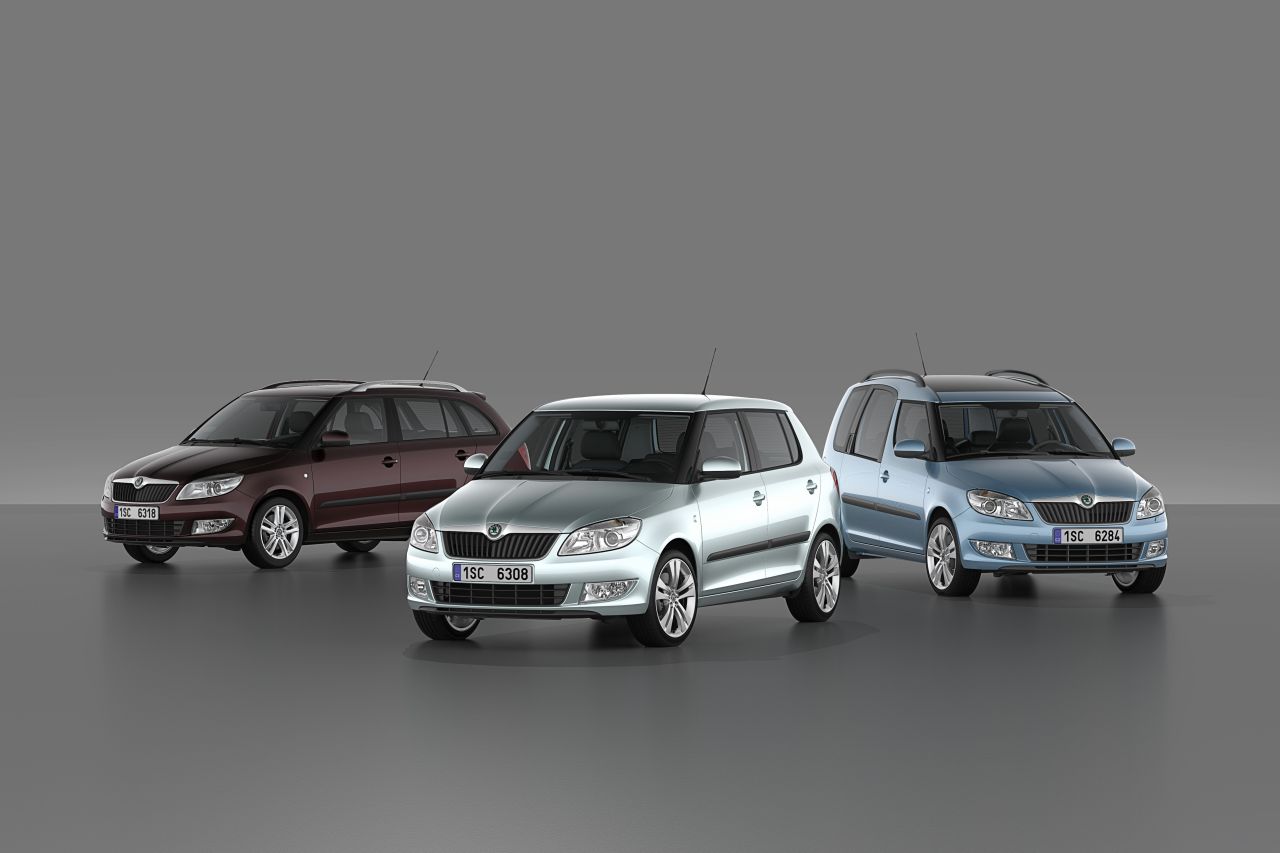 Genève 2010 : Skoda remaquille ses Fabia et Roomster