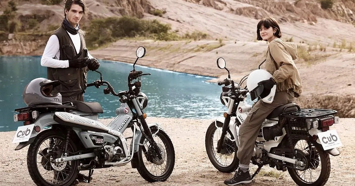 Le Honda CT125 Hunter Cub en route pour l'Europe