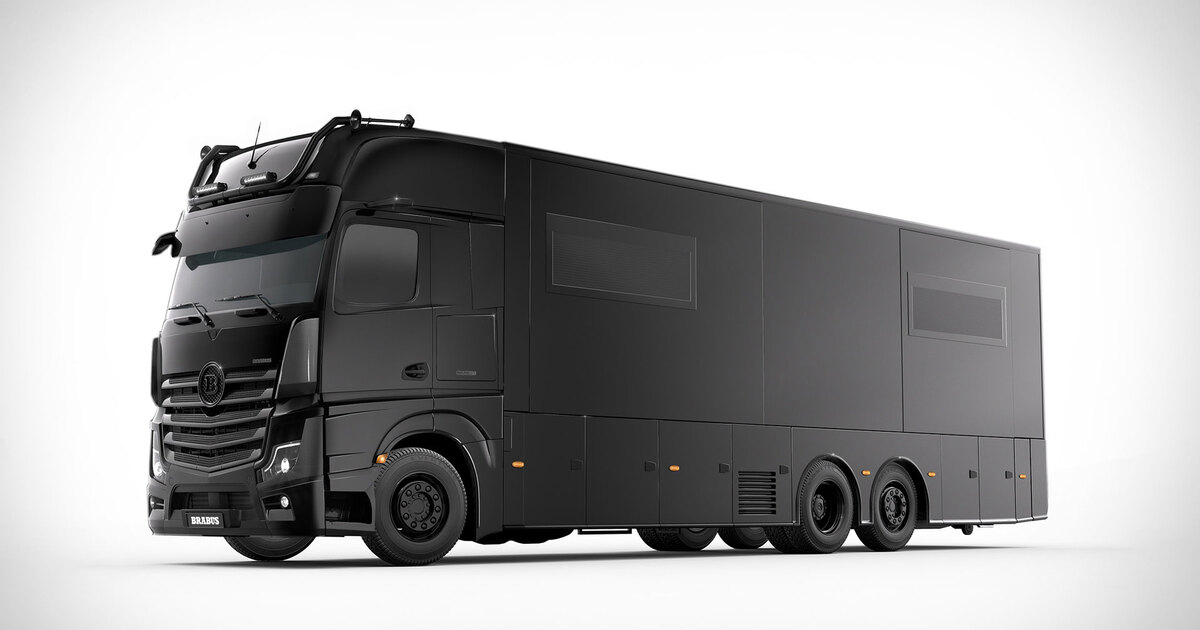Quand Brabus se lance le camping-car, c'est du très très lourd