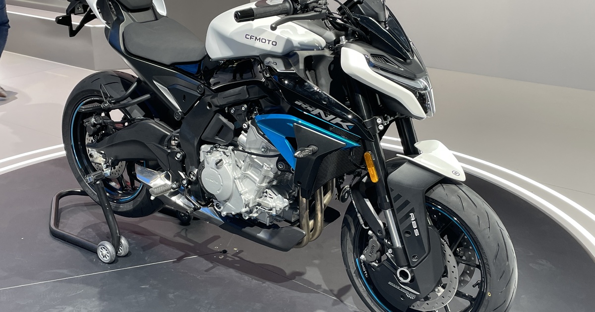 CF Moto NK 675 en direct du salon de Milan : le roadster 3 cylindres