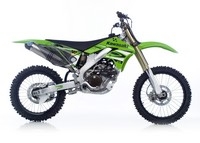 la Kawasaki KX250F s'habille en titane avec LeoVince