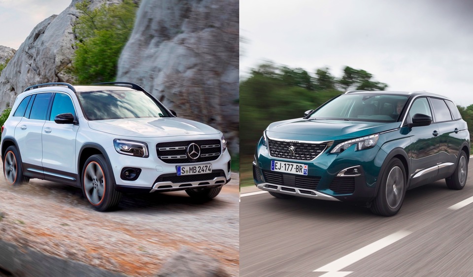 Les matchs du Salon de Francfort 2019 - Mercedes GLB vs Peugeot 5008