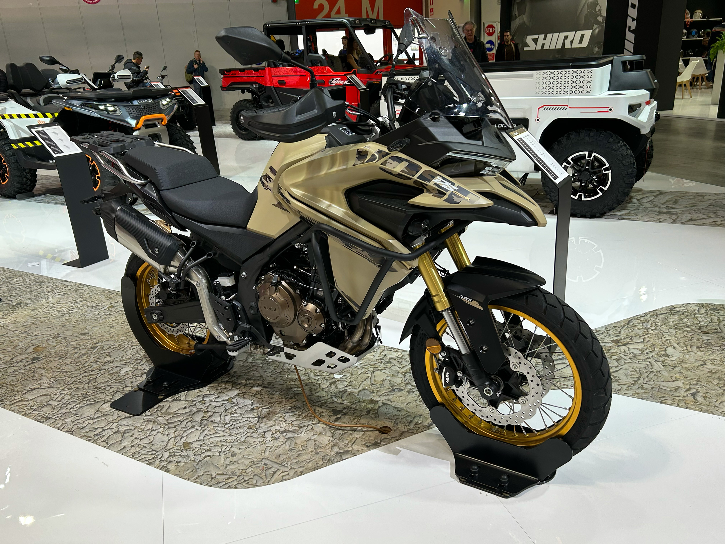 En direct de Milan : encore un nouveau trail chez Voge