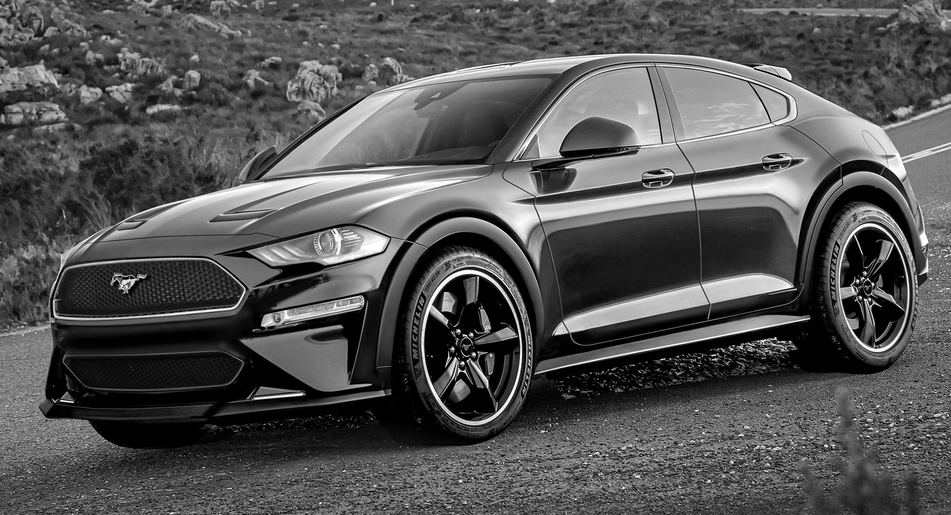 Un graphiste imagine le crossover inspiré de la Mustang