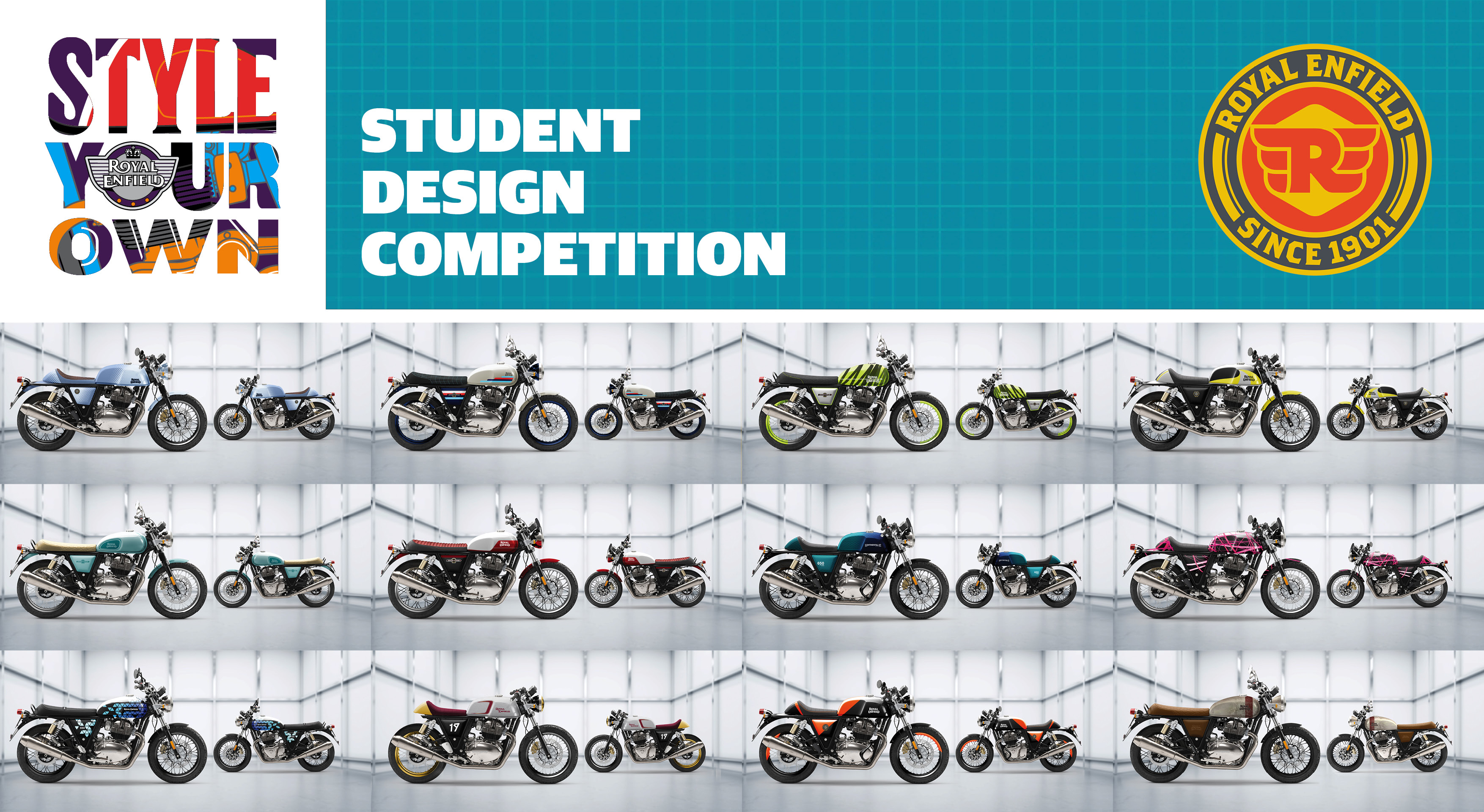 Royal Enfield dévoile les deux gagnants de son concours de design