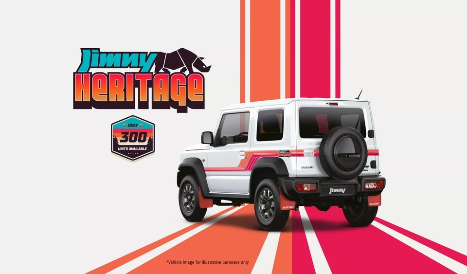 Le Suzuki Jimny Heritage, impossible en Europe