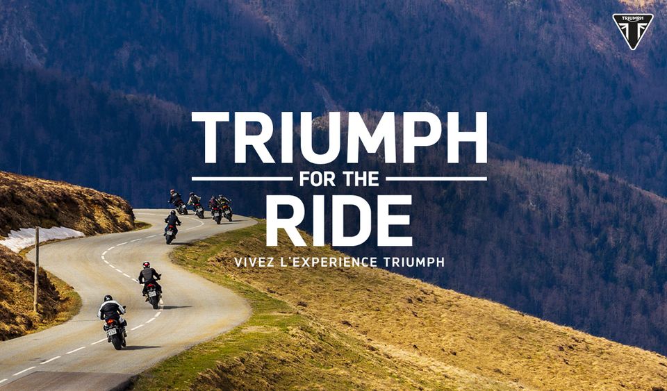 Découvrez les expériences Triumph Ride