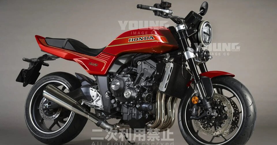 Un modèle rétro basé sur la Hornet CB1000 au catalogue Honda en 2025