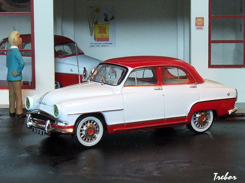 Miniature : 1/43ème - SIMCA Aronde Elysée-Matignon