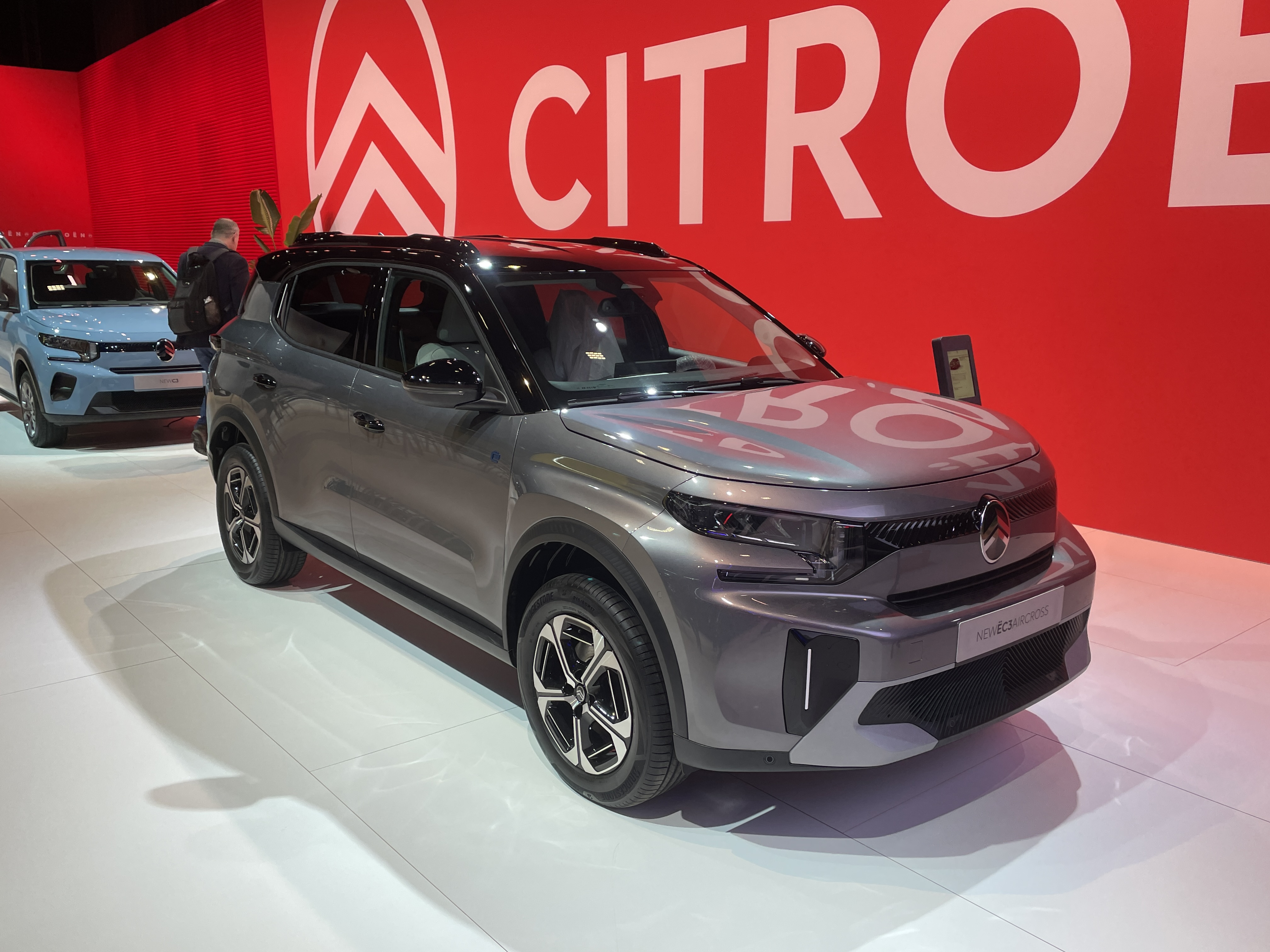 Le Citroën C3 Aircross exposé au Salon de Bruxelles