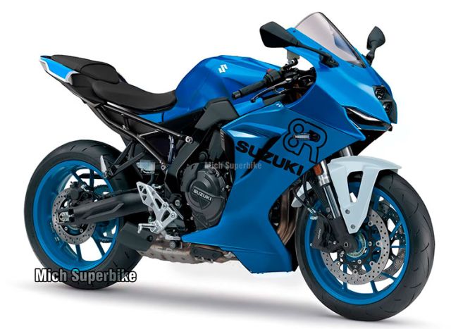 Une sportive GSX-8R après le roadster Suzuki GSX-8S