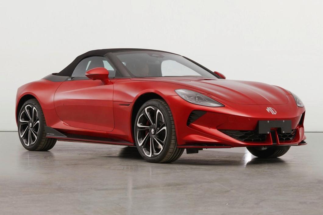 La version définitive de la MG Cyberster toujours aussi séduisante