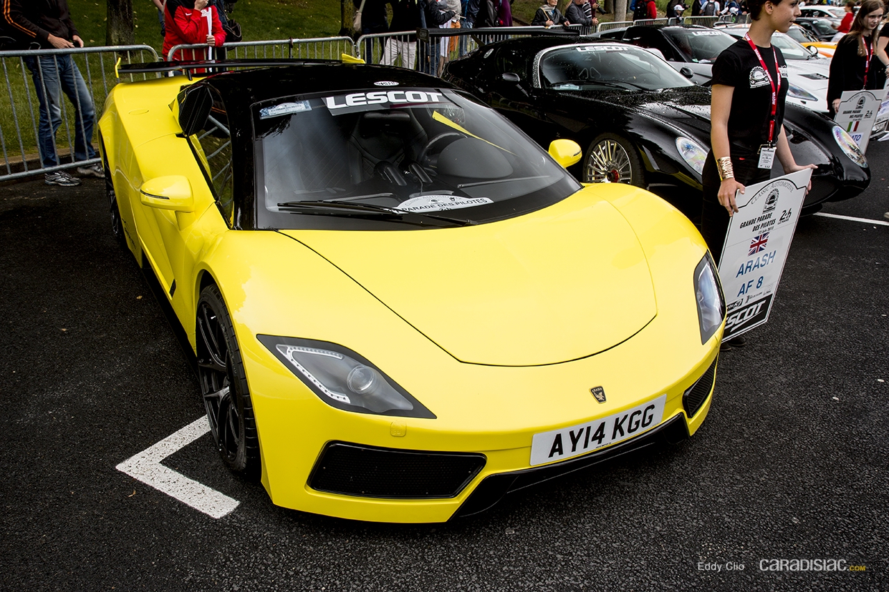 Photos du jour : Arash AF8 (Parade des pilotes du Mans)