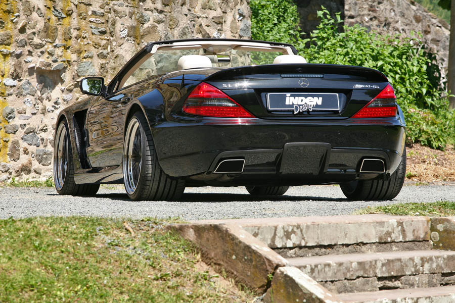 Mercedes SL 63 AMG Inden Design. Du tuning pour pigeons