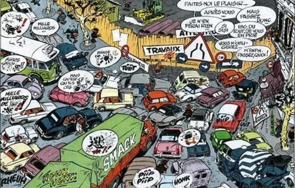 gaston lagaffe voiture