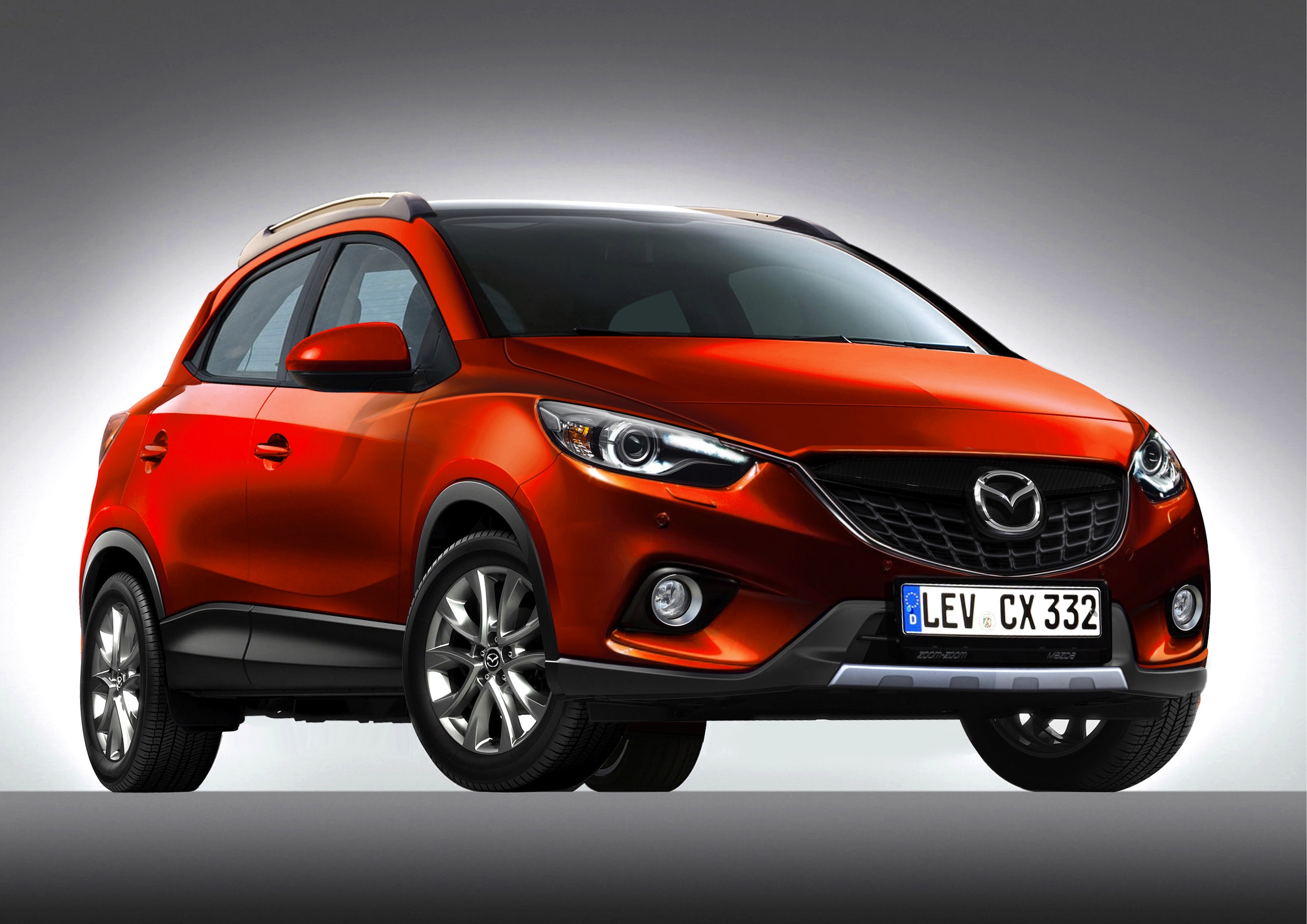 Le petit CX-3 sur base de Mazda 2 arrive bientôt