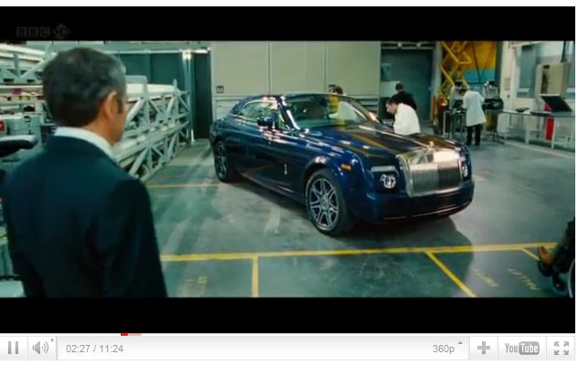 La Rolls Royce Phantom Coupé V16 9.0l du film Johnny English reborn est ...