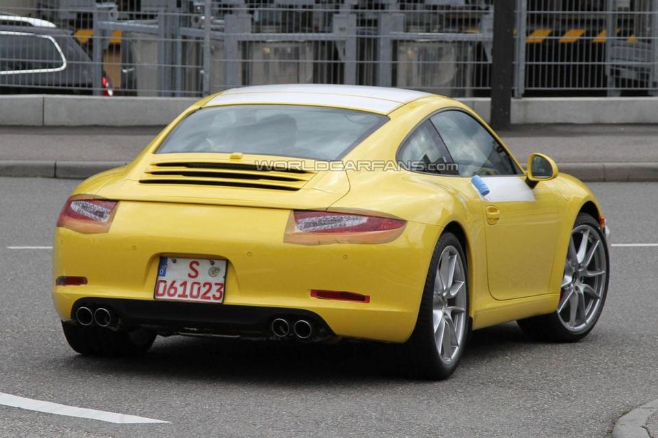 Future Porsche 911 type 991 : les prototypes se déshabillent toujours plus