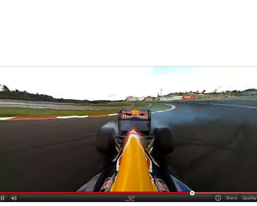 Red Bull F1 expérimente la première caméra embarquée 360°