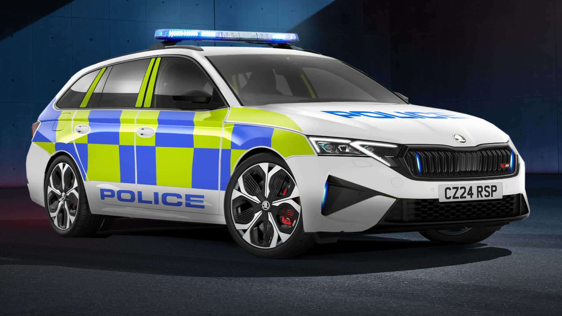 La Skoda Octavia RS est sans doute la voiture de police parfaite