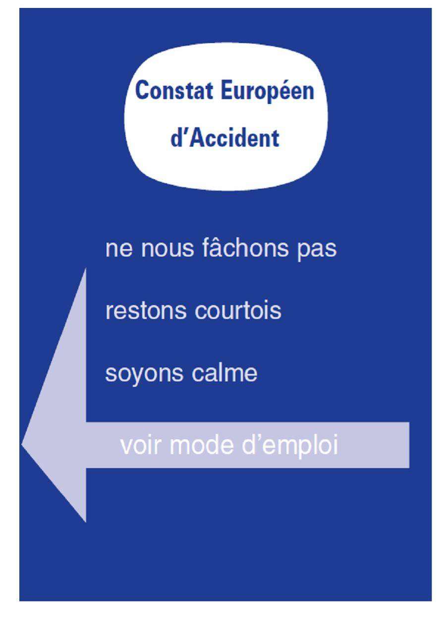 Pratique: bientôt une application constat amiable