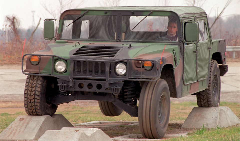 Hummer H1: tempête du désert
