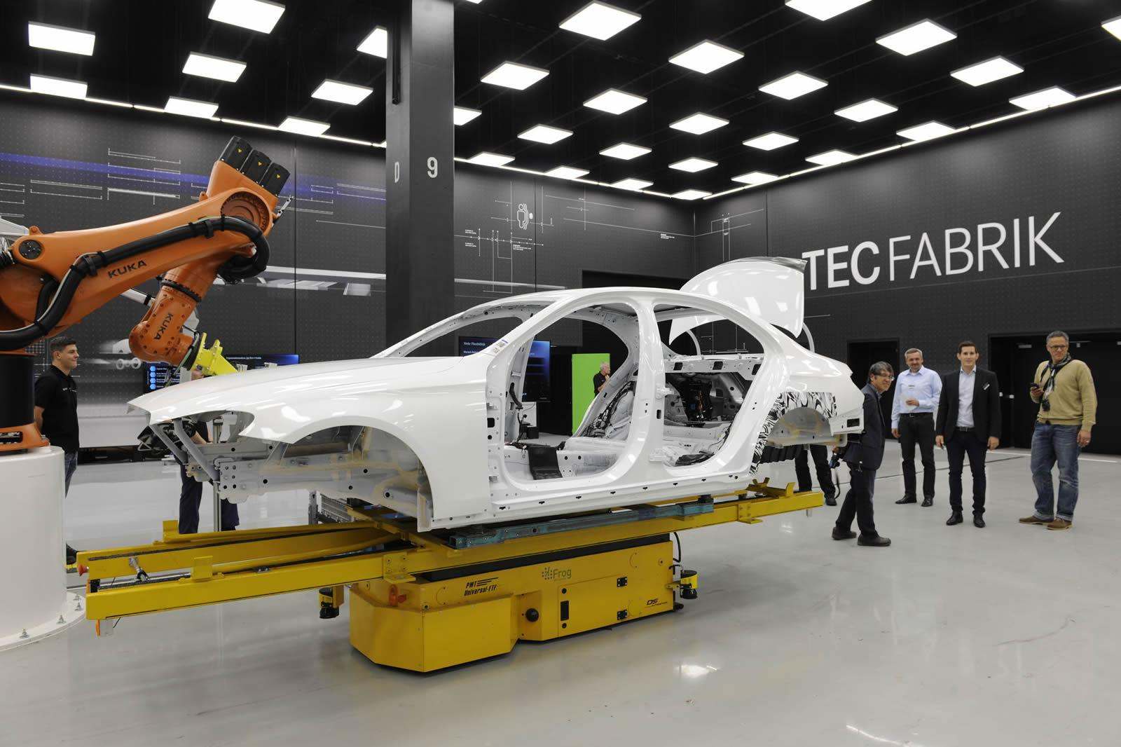 Surprise : voici la structure de la prochaine Mercedes Classe E