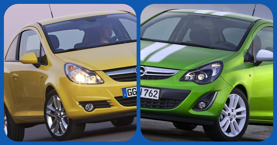 Retour sur les différentes mises à jour de l’Opel Corsa de quatrième ...