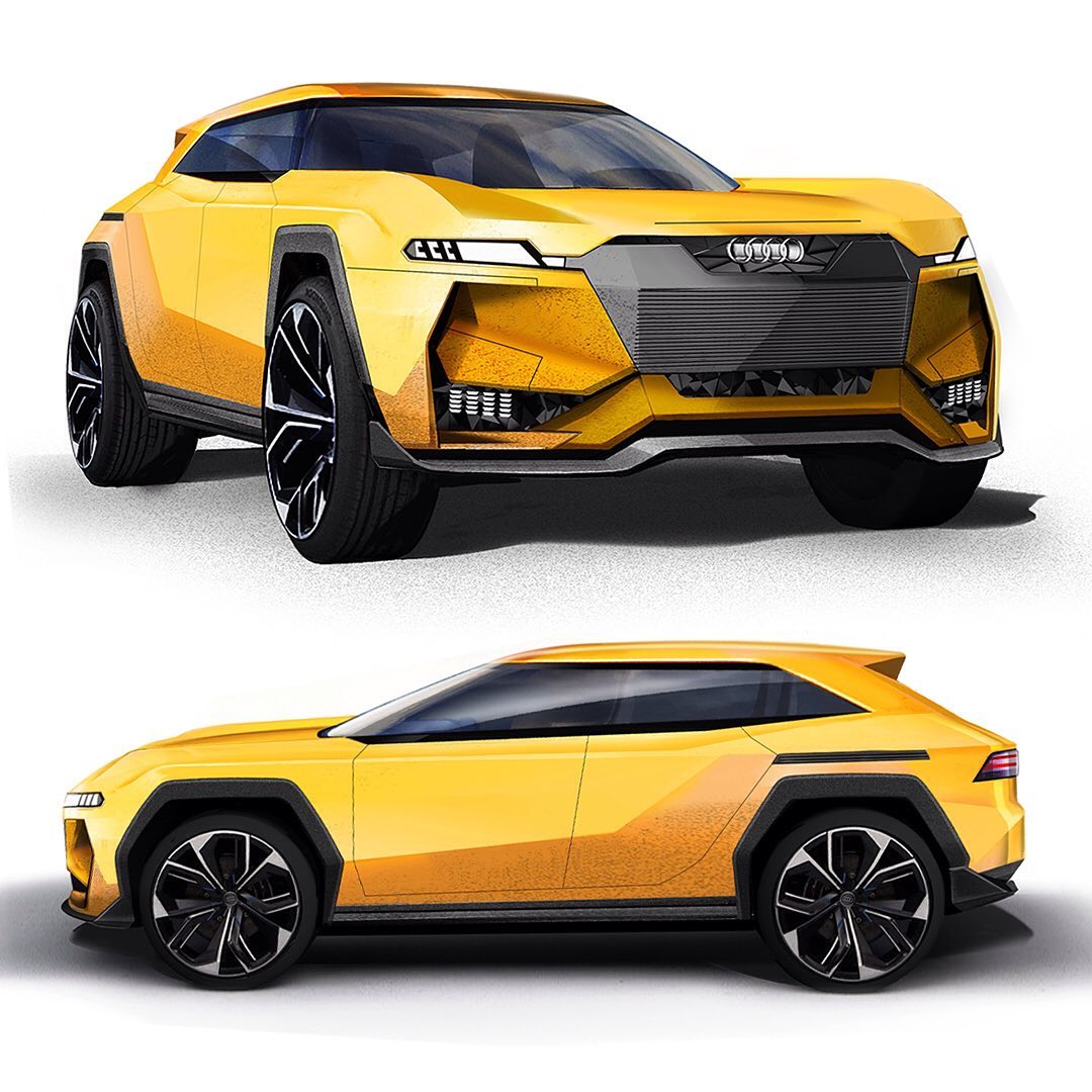 L'Audi Q5 revisité en SUV de science-fiction