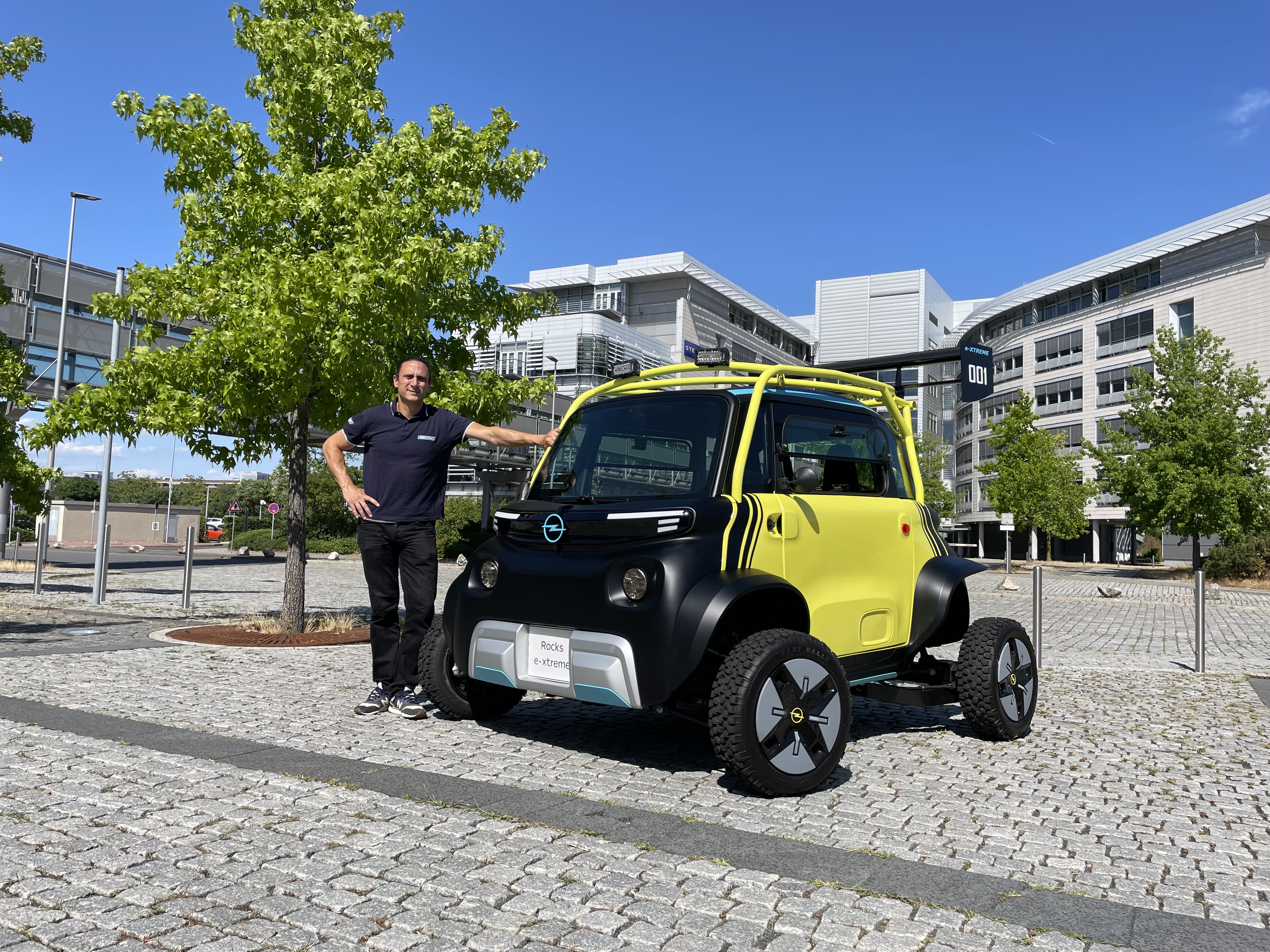 Opel Rocks e-xtreme : au volant du plus délirant quadricycle électrique