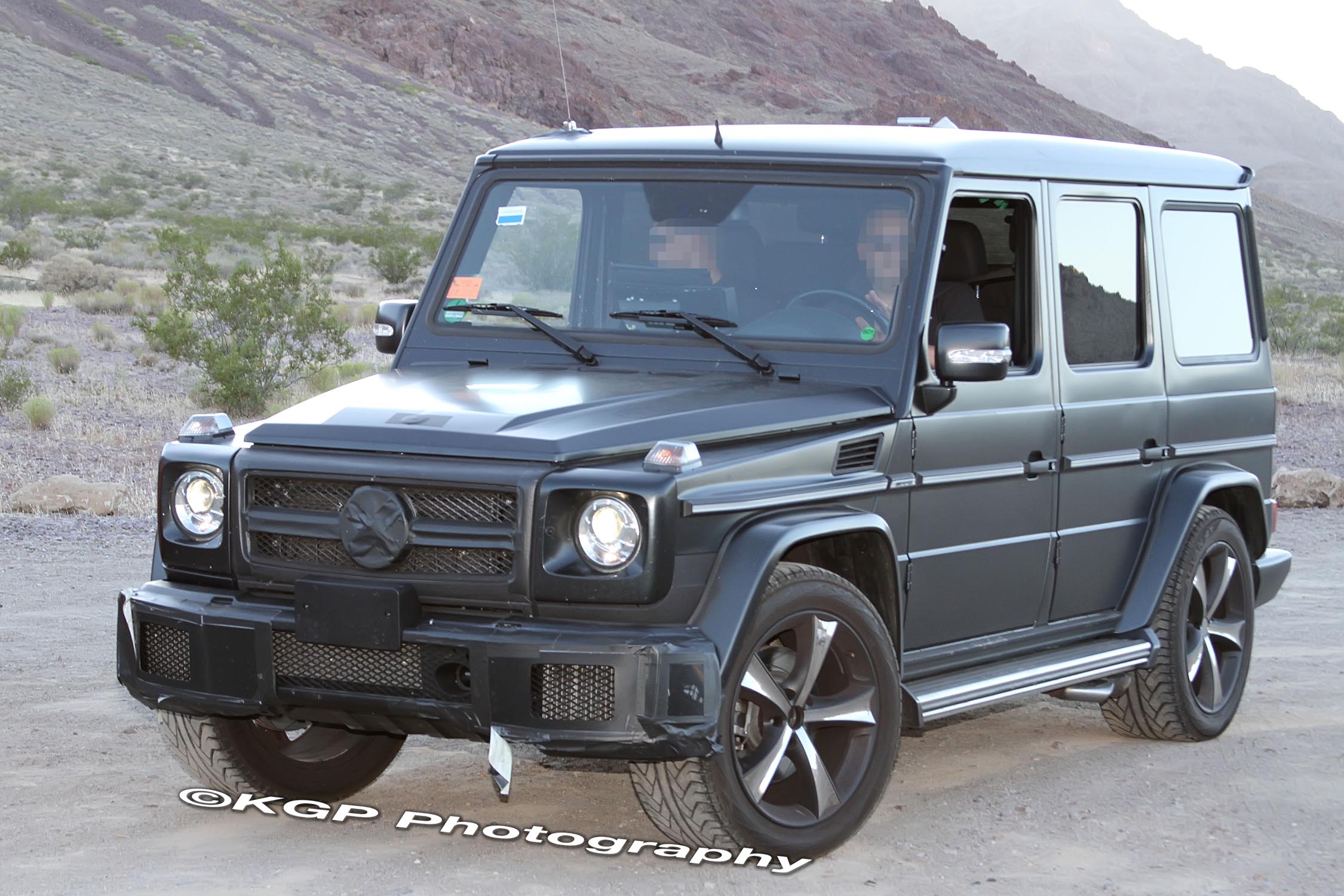 Surprise : un Mercedes Classe G 63 AMG ou G65, ou peut-être G55