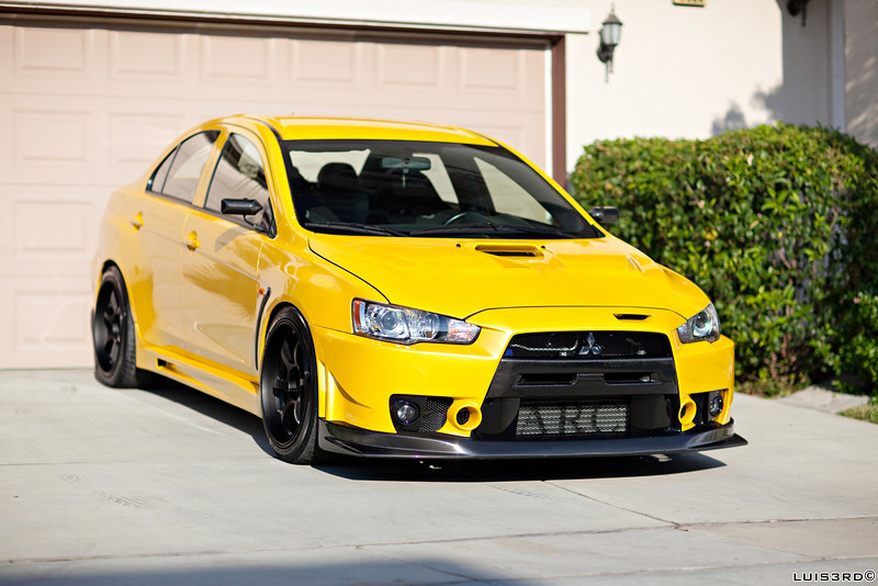 Mitsubishi Lancer Evolution X FQ-400 c'est bien, avec une préparation c ...