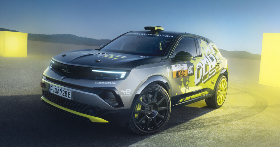 L'Opel Mokka GSE est un SUV électrique de rallye