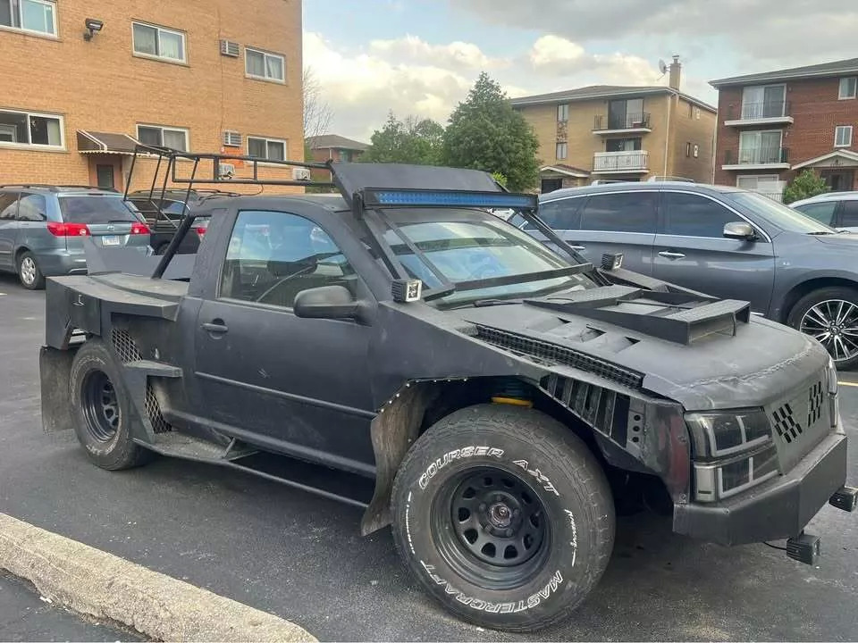 Une Volkswagen Golf façon fin du monde