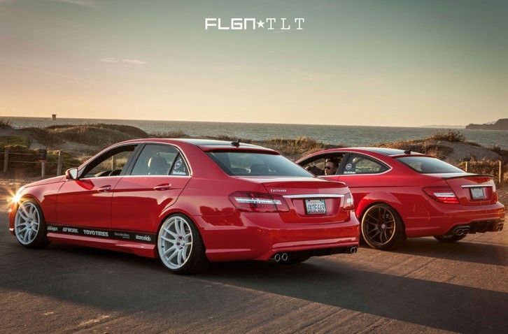 Mercedes C350 et E350 Stance Lab, le retour du style VIP