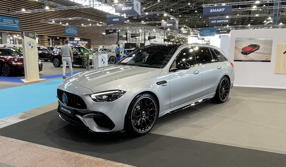 Mercedes-AMG Classe C 63 S E-Performance Break- En direct du Salon de Lyon