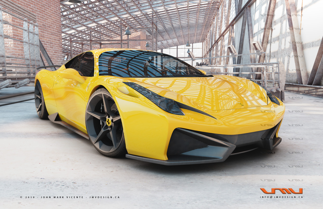 [Design] Ferrari 458 Italia GT Concept par JMV