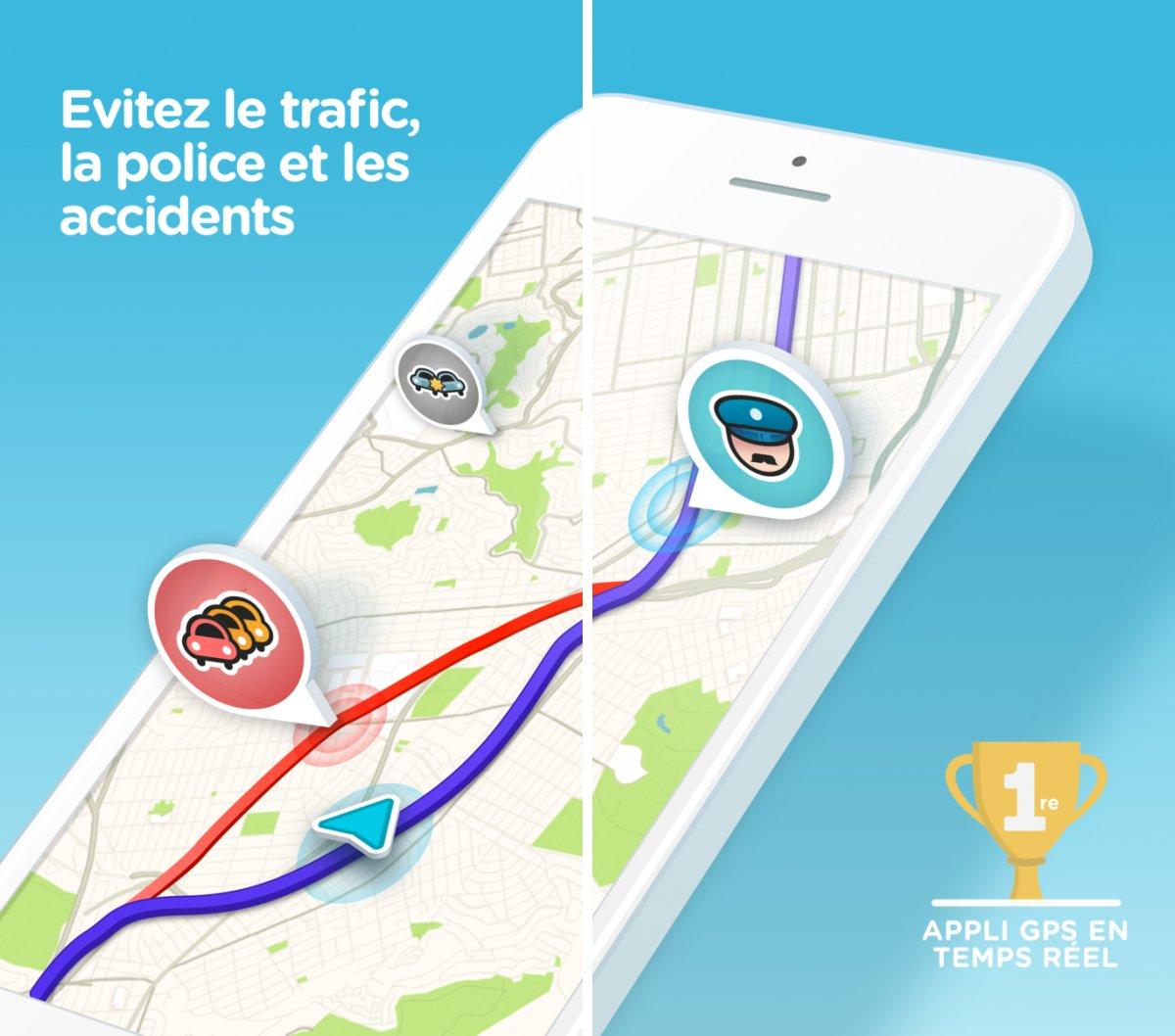 Waze supprime tous les signalements de contrôle de police