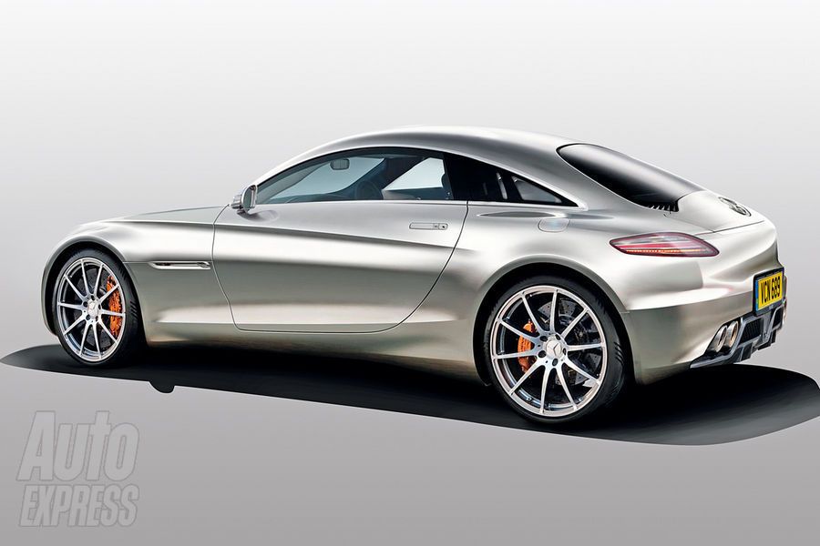 Future Mercedes "baby SLS": comme ça?