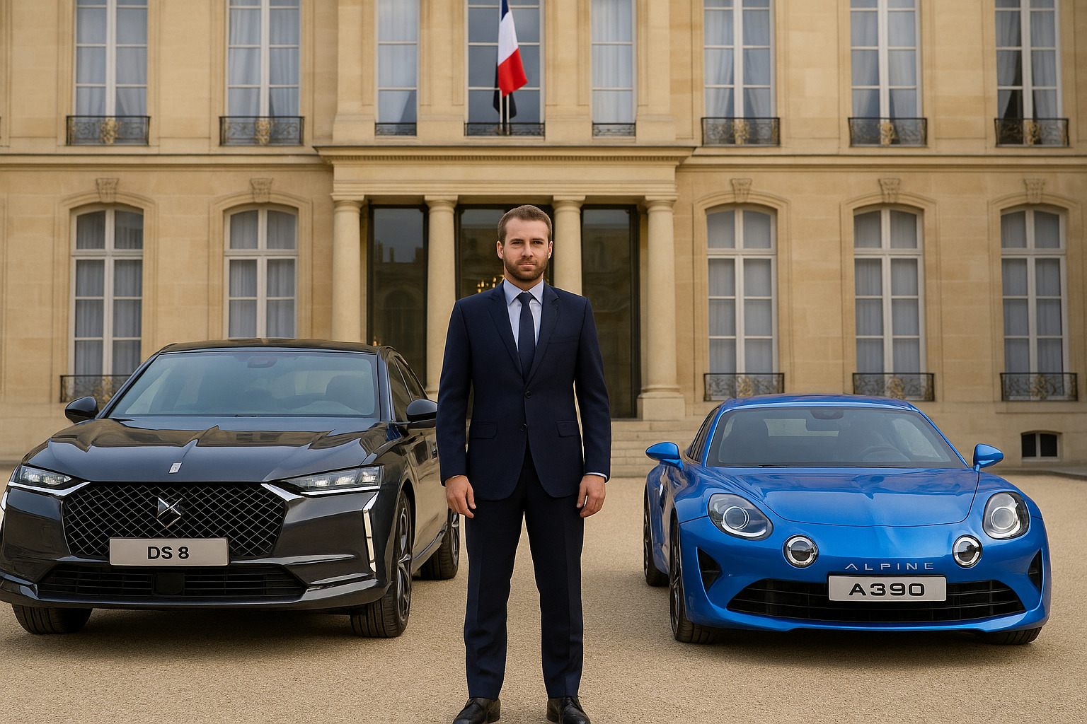 Emmanuel Macron doit-il rouler en Alpine A390