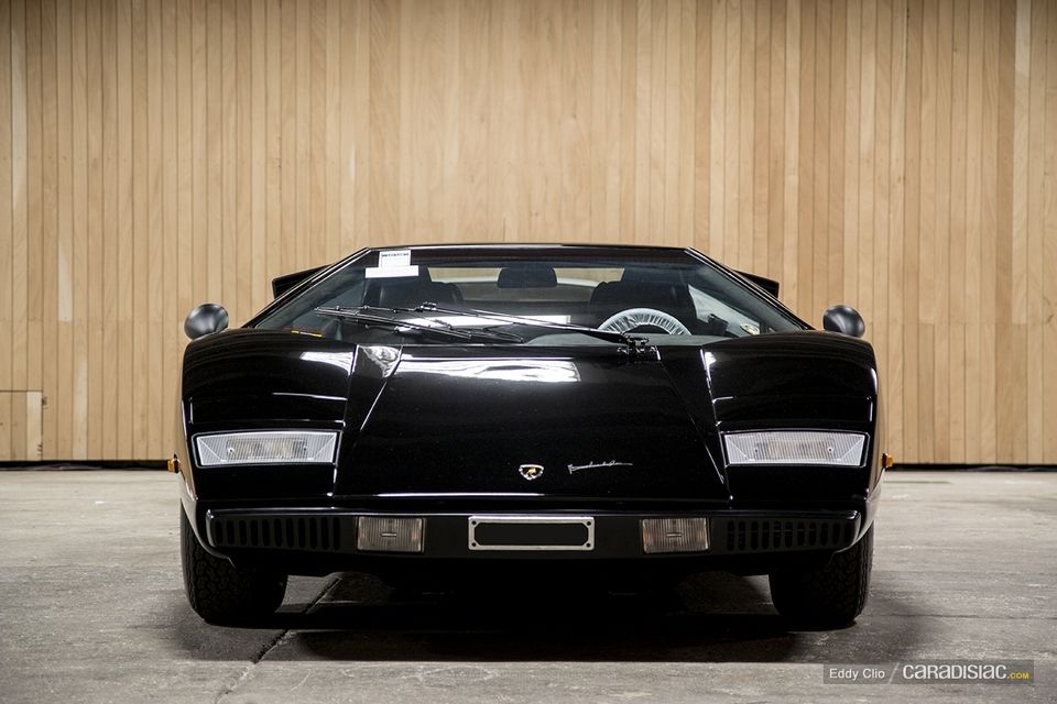 Photos du jour : Lamborghini Countach LP400 Periscopio (Rétromobile)