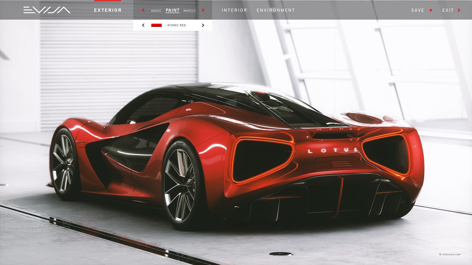 Lotus Evija : le programme de personnalisation