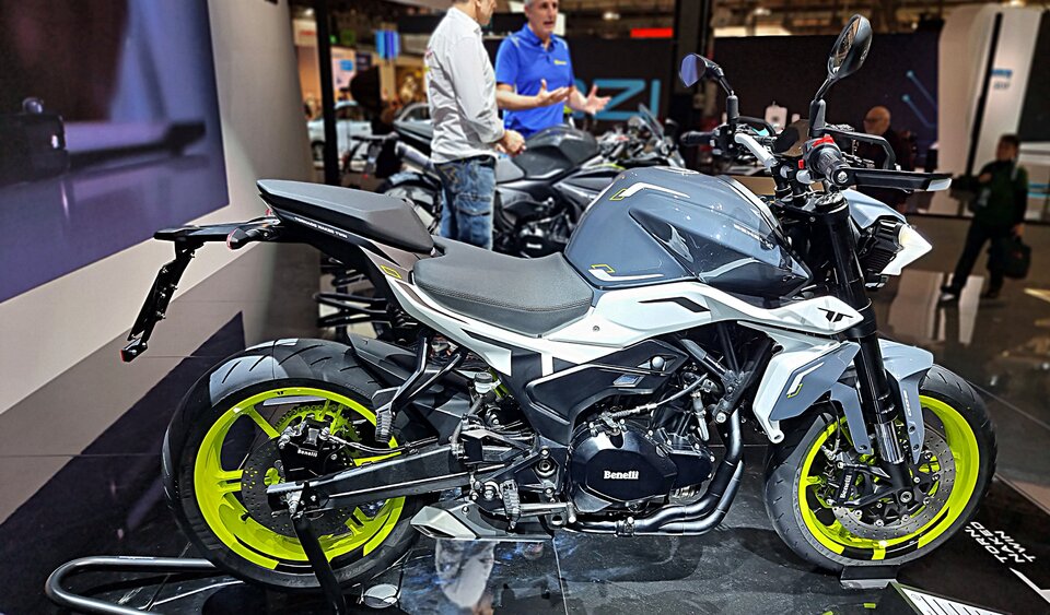 En direct du salon de Milan 2023 : une TNT 500 arrive