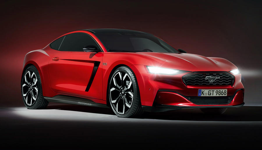 Future Ford Mustang : comme ça