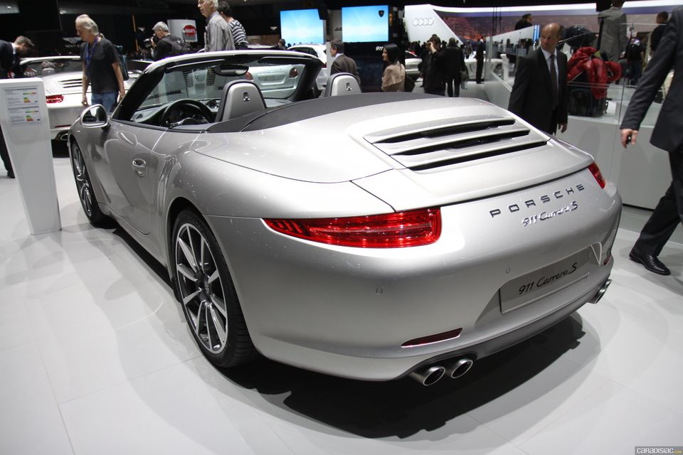 Photos Porsche 911 Type 991 Cabriolet