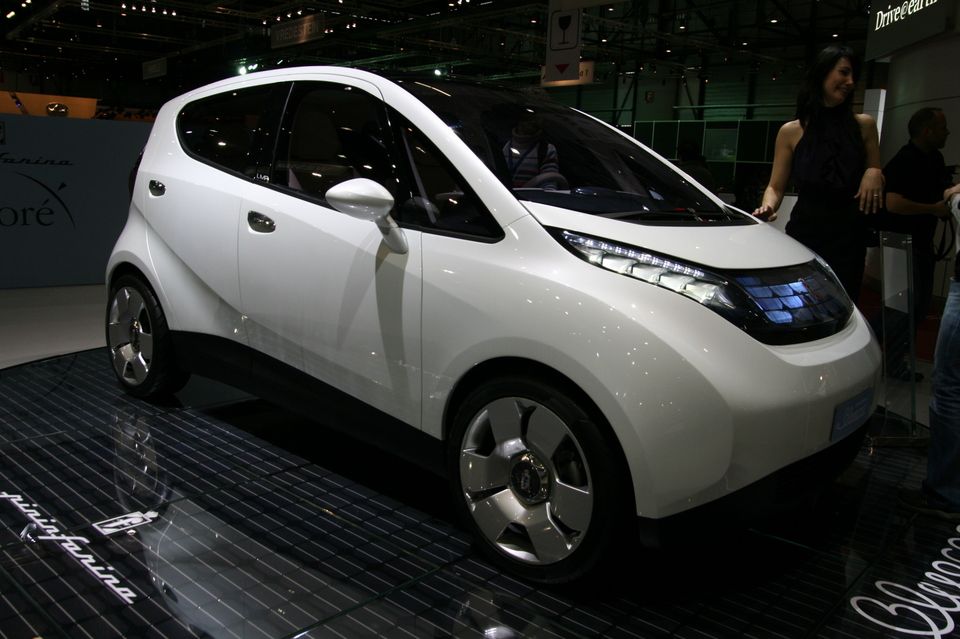 Photos Bollore Blue Car Concept